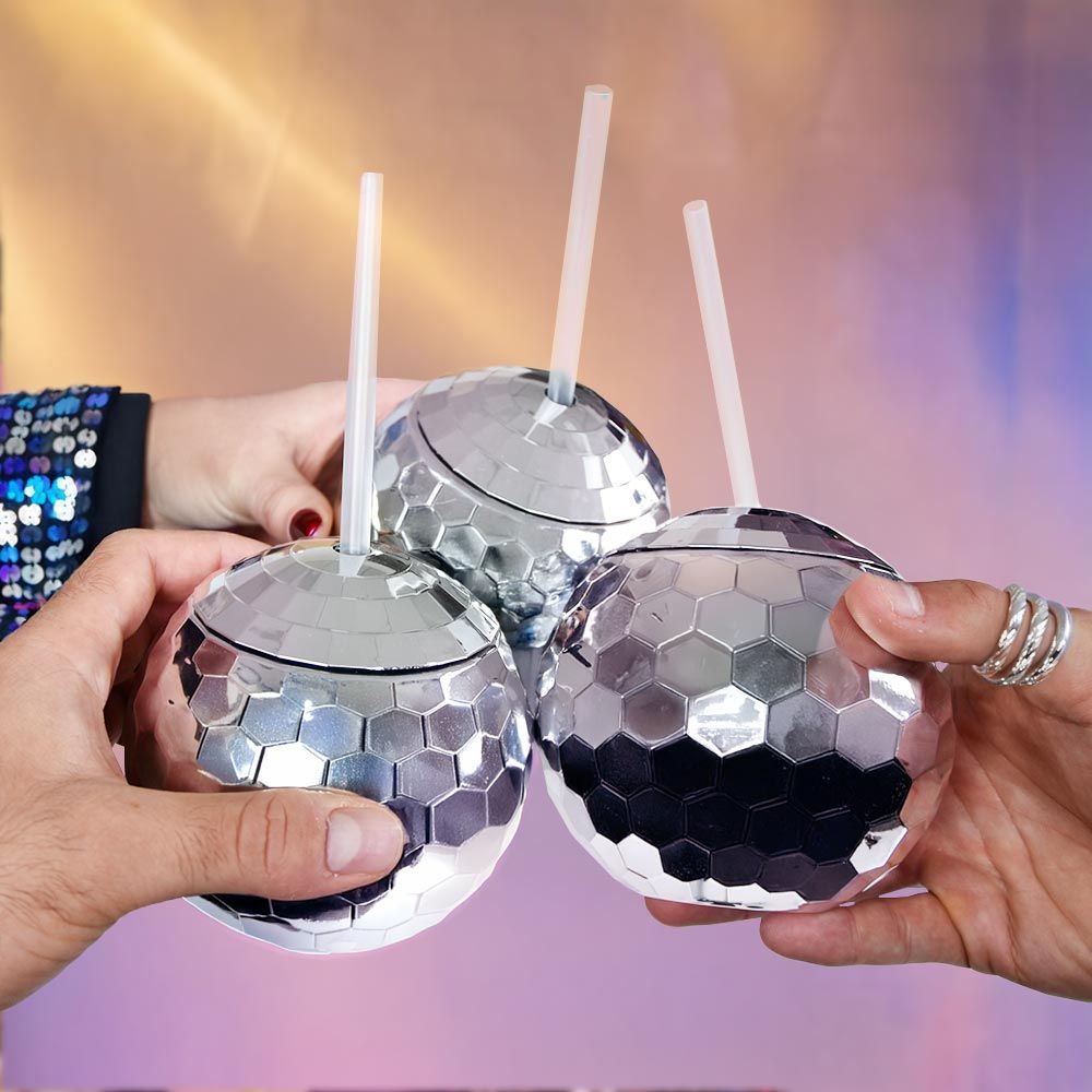 🎉 Disco Ball Cups - Der Partybecher für echte Disco-Fans! 🍹