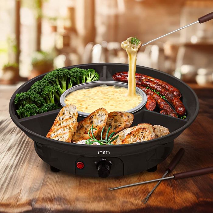 Elektrisches Fondue Set - Käse Fondue - Schokolade 🧀🍫